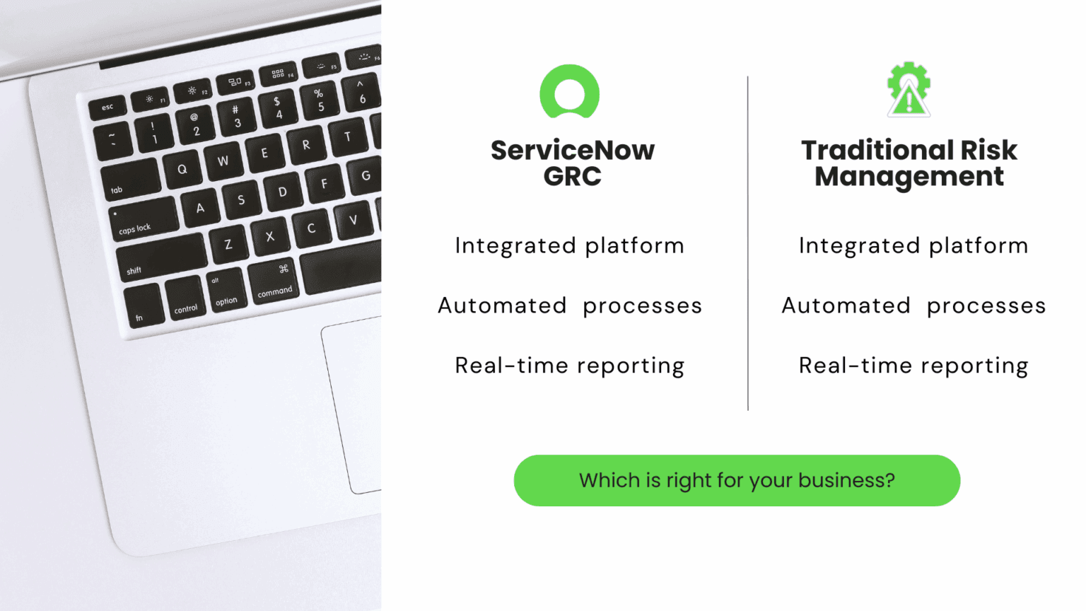 ServiceNow GRC vs. Traditional Risk Management: Which is Right for Your ...